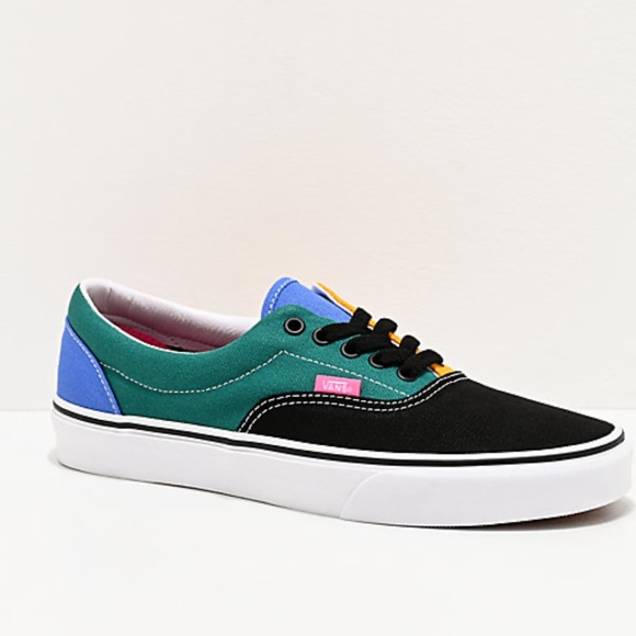 Vans | Shoes | Vans Era Mix Colorblock Skate Shoes | Poshmark